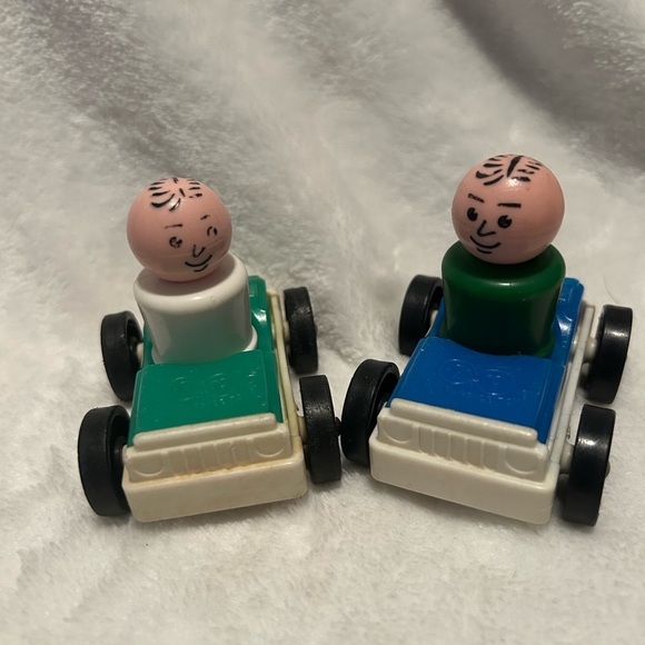 Fisher-Price | Toys | Vintage 961970s Fisher Price Little People Cars ...